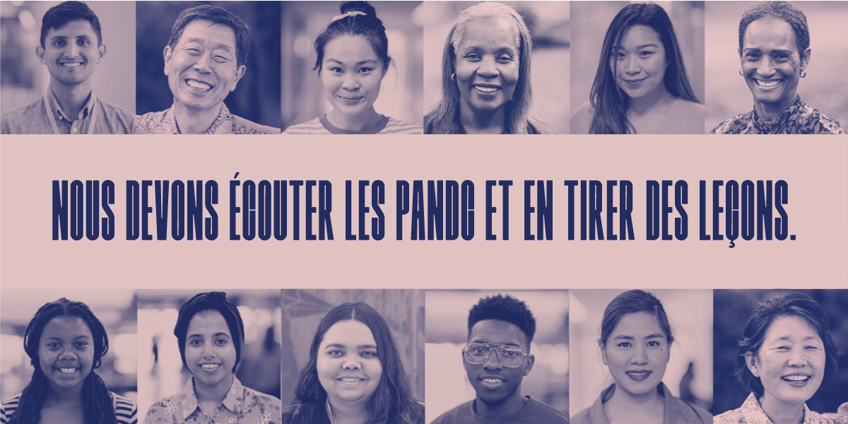 Nous devons écouter les PANDC et en tirer des leçons Le personnel ...