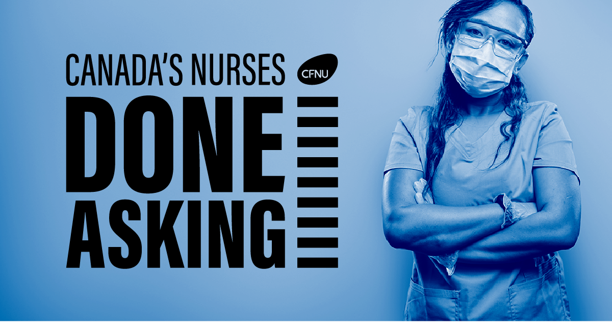 Canada’s nurses hold national day of action to highlight nursing crisis